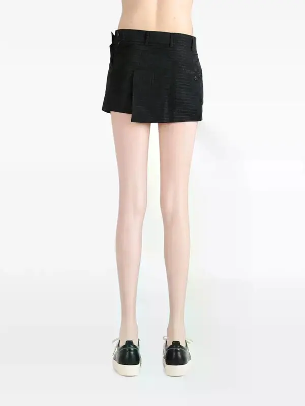 VIVIENNE WESTWOOD Asymmetric Checked Skirt