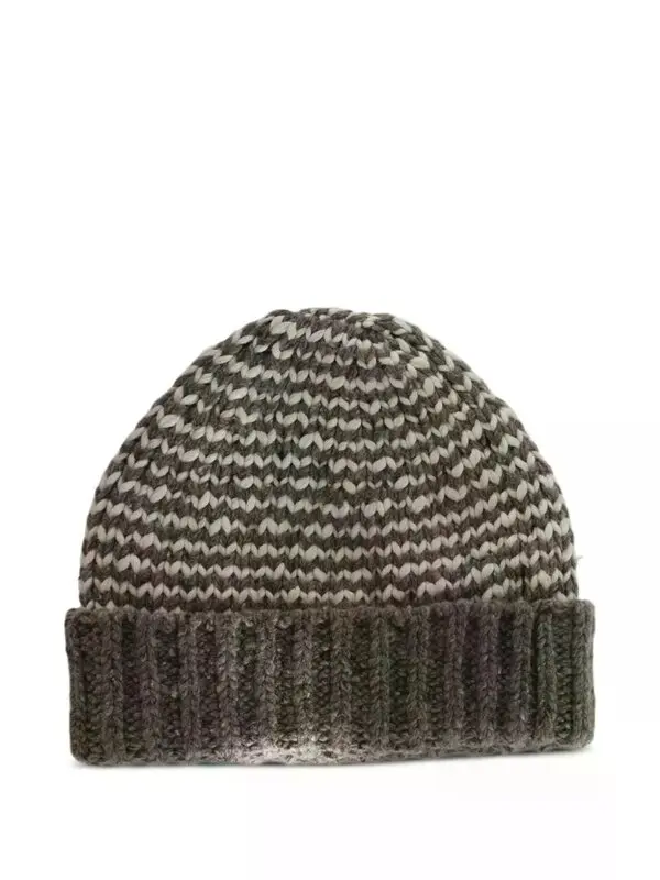 Polo Ralph Lauren Striped Wool-blend Beanie