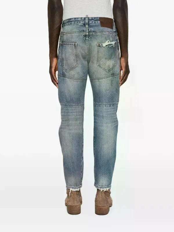 Dsquared2 Distressed-effect Paneled Jeans