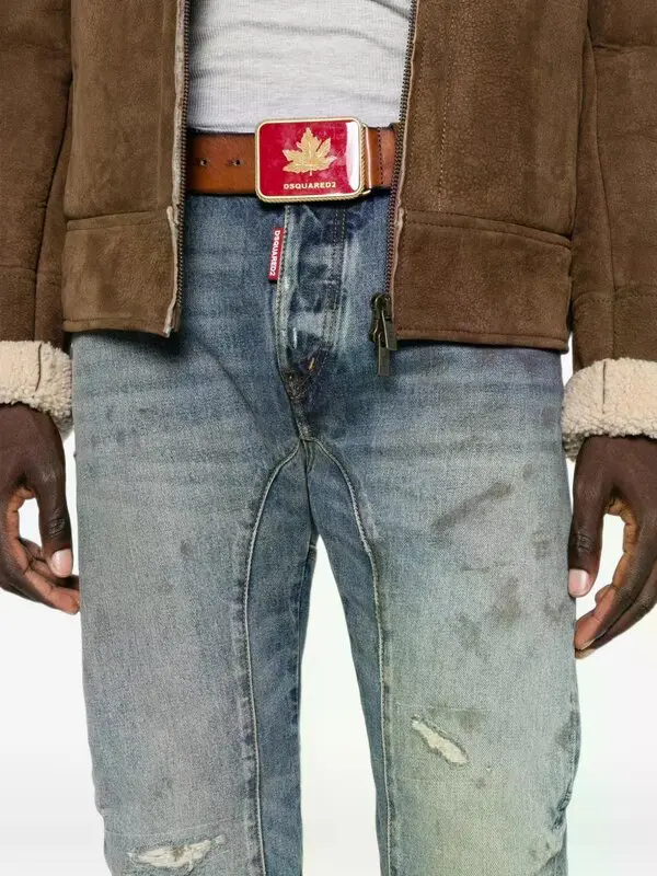 Dsquared2 Distressed-effect Paneled Jeans
