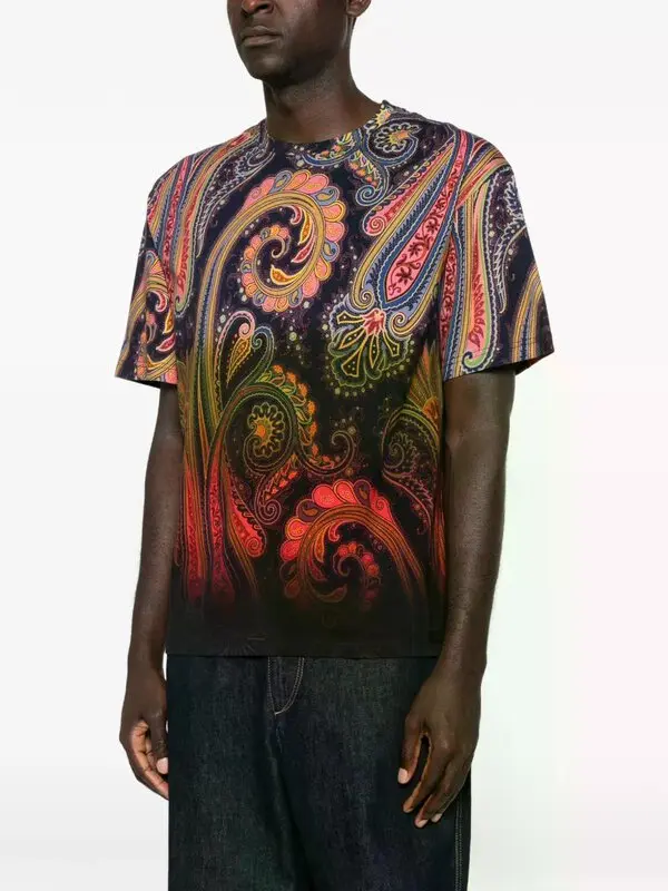 Etro Paisley-print T-shirt