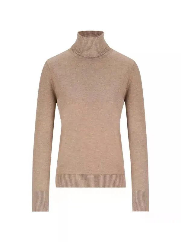 Max Mara Elbow-patch Roll-neck Sweater