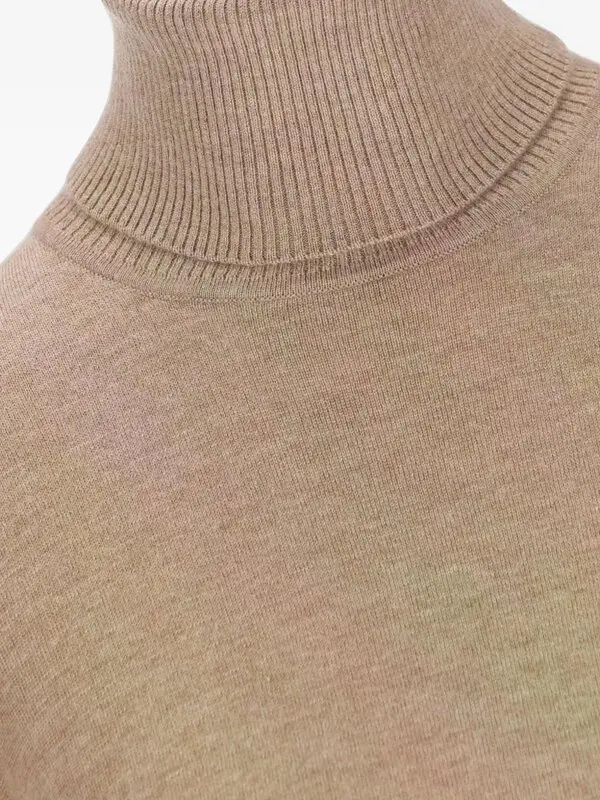 Max Mara Elbow-patch Roll-neck Sweater