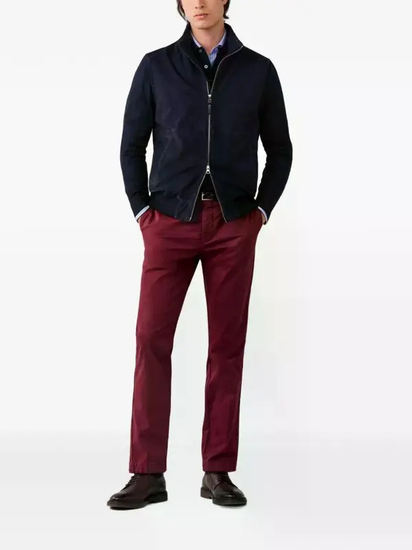 HACKETT LONDON Ribbed-trim Jacket
