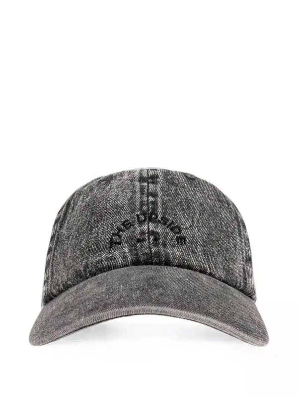 The Upside Cosmic Logo-embroidered Baseball Cap - Grey