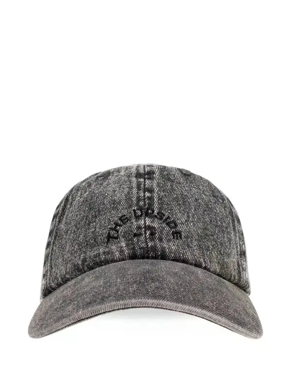 The Upside Cosmic Logo-embroidered Baseball Cap - Grey