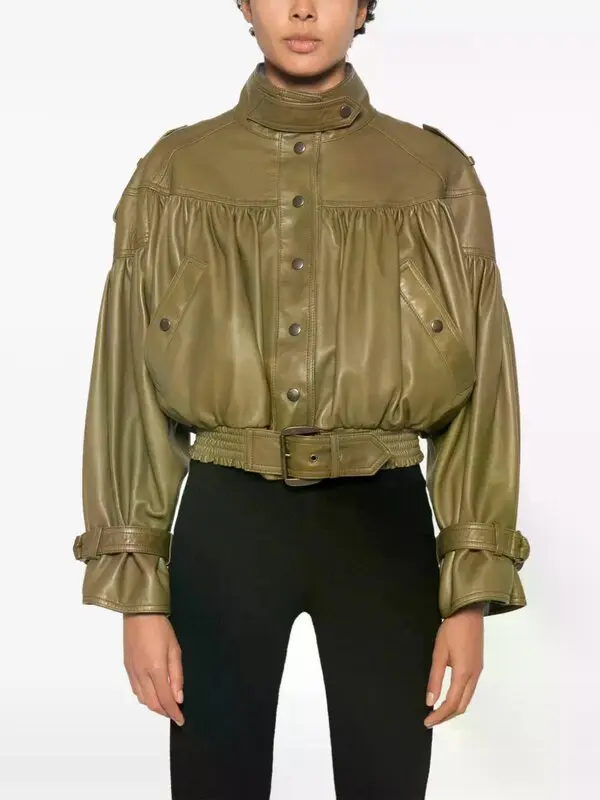 Chloé High-neck Cropped Jacket
