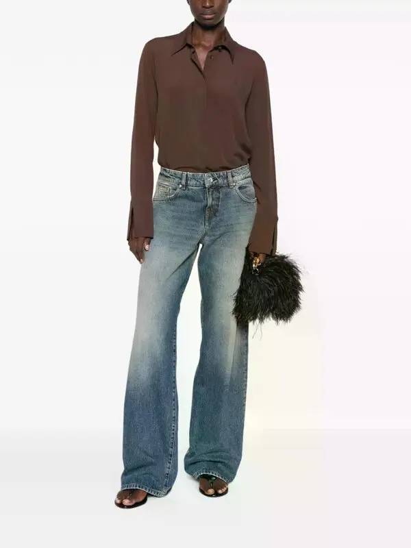 Federica Tosi Pointed-collar Buttoned Shirt