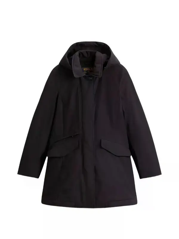 Woolrich Removable-hood Coat