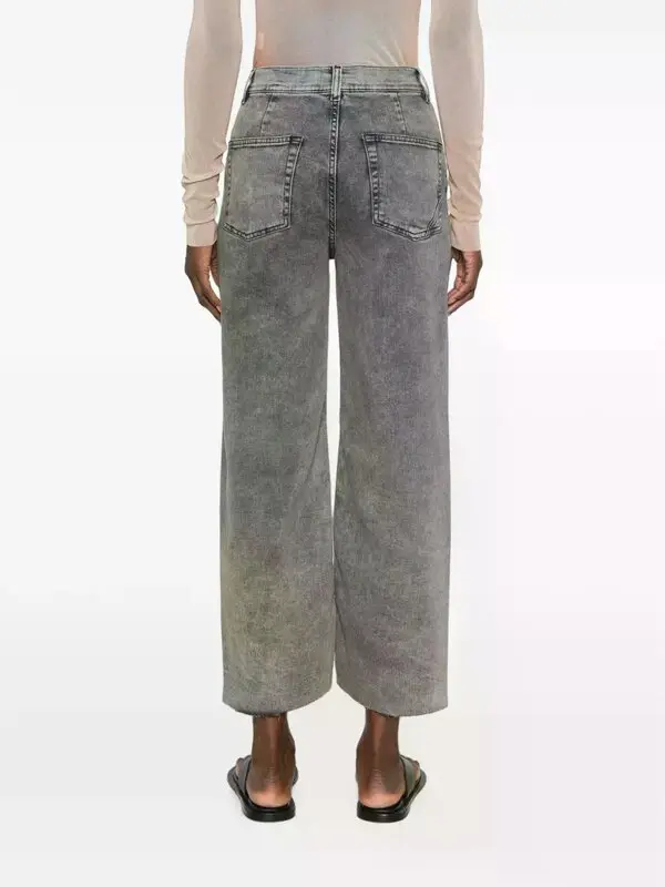 3x1 Faded Raw-cut Jeans