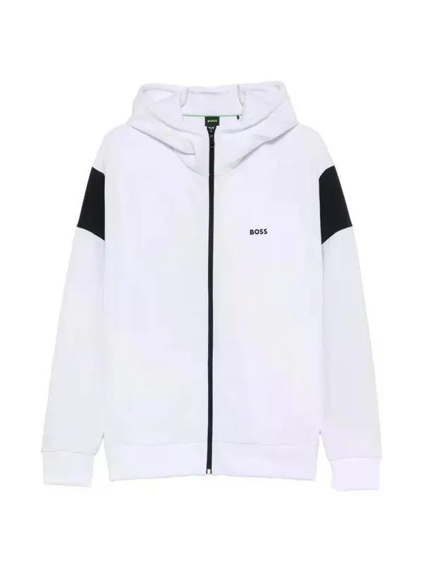 BOSS Logo-print Colour-block Tracksuit