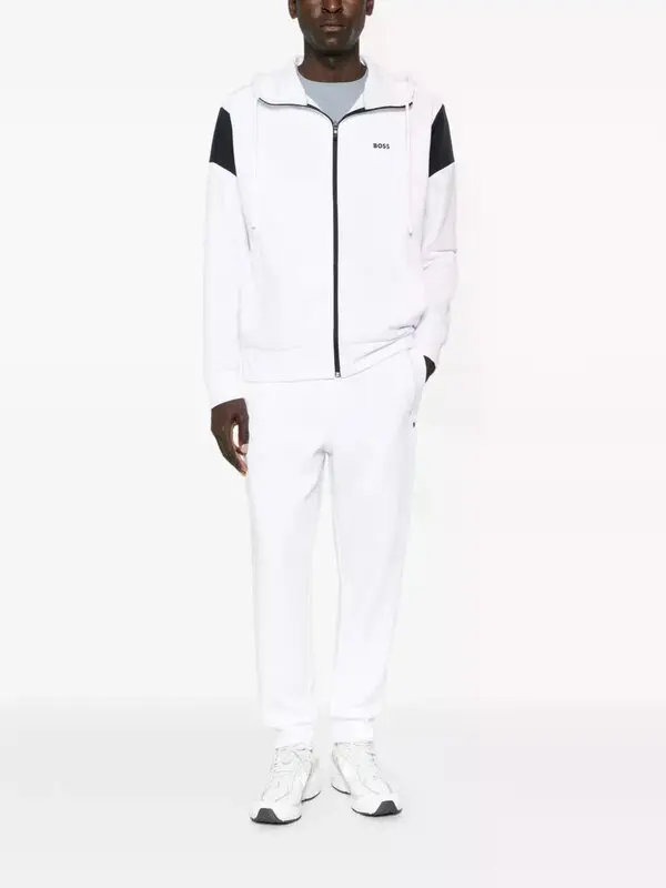 BOSS Logo-print Colour-block Tracksuit