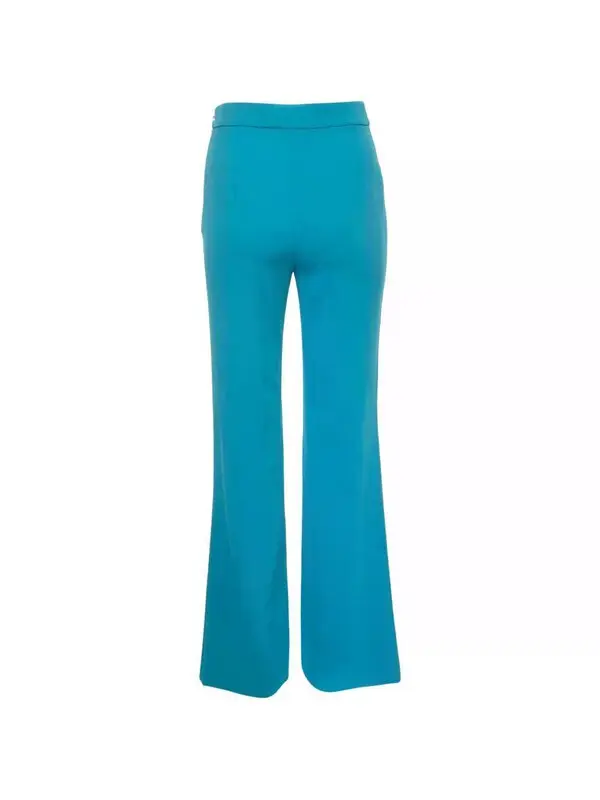 Alice + Olivia Crepe Flared Trousers