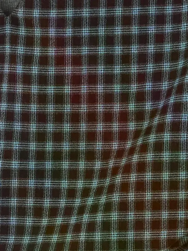 ELEH Check-pattern Layered-detail Top
