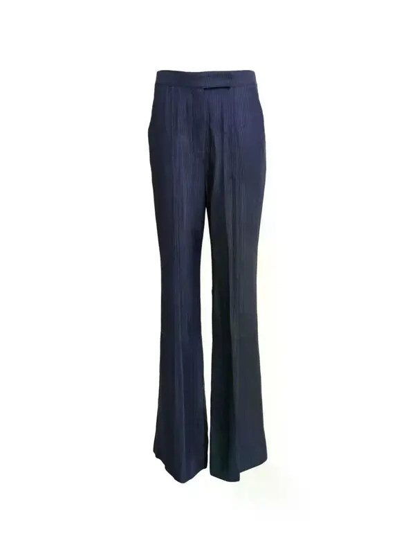 Gabriela Hearst Ribbed Flared Trousers
