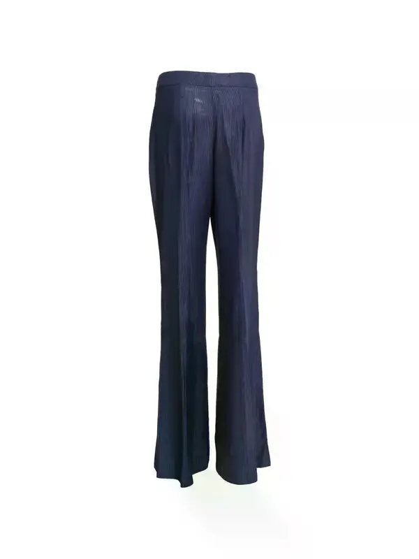 Gabriela Hearst Ribbed Flared Trousers