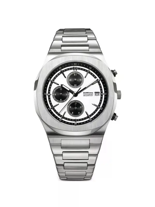 D1 MILANO Chronograph 39mm Watch - White