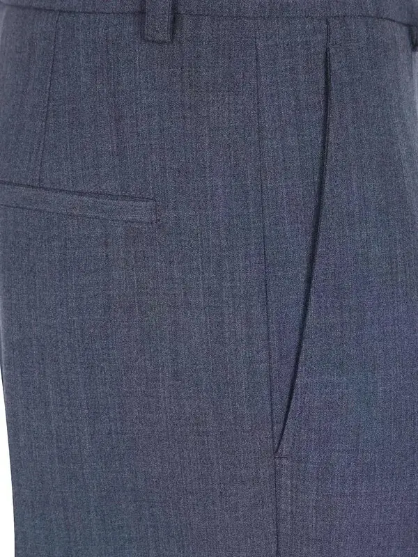 Mantū Pleated Straight-leg Trousers