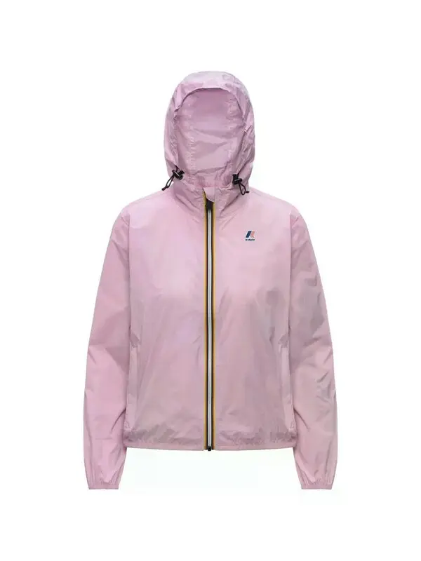 K-WAY Le Vrai 4.0 Hooded Logo-patch Jacket
