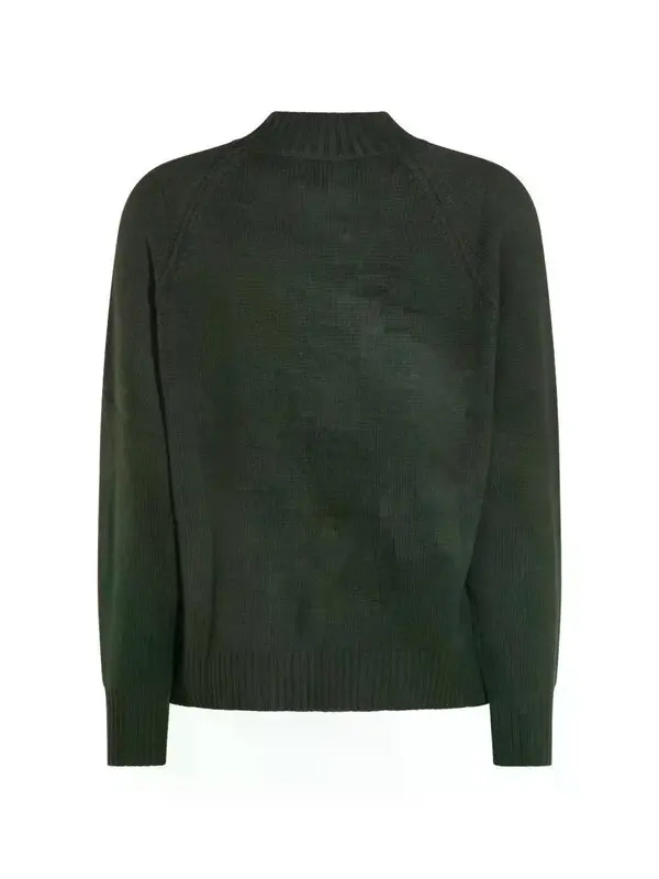 ALLUDE Ribbed-knit Raglan-sleeve Cashmere Sweater