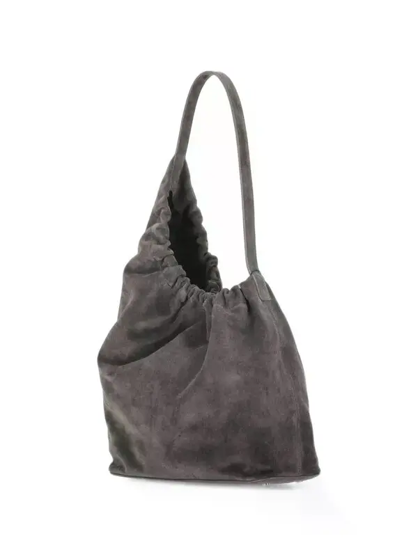 AESTHER EKME Demi Lune Cloud Gathered Suede Tote Bag