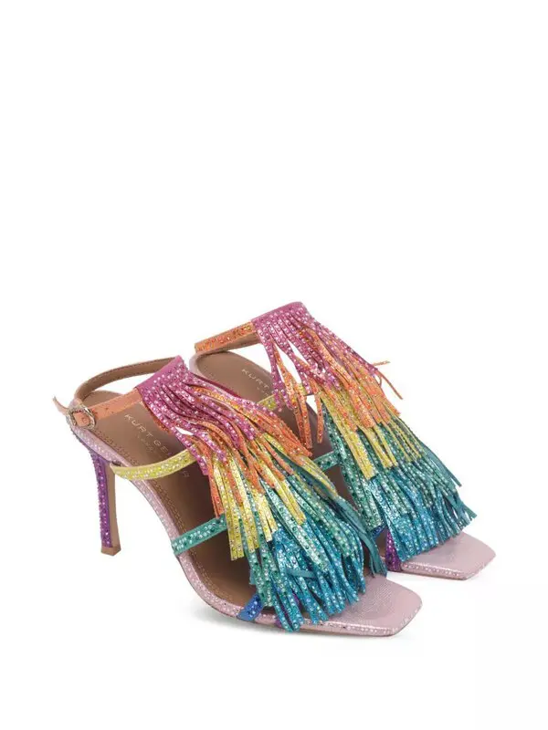 Kurt Geiger Fringe Sandal 90