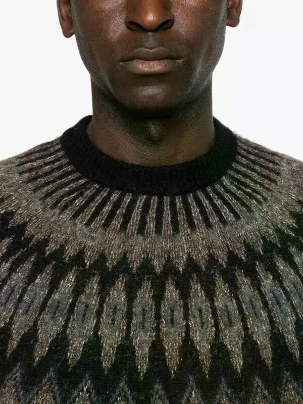 ROBERTO COLLINA Long-sleeve Sweater - Brown
