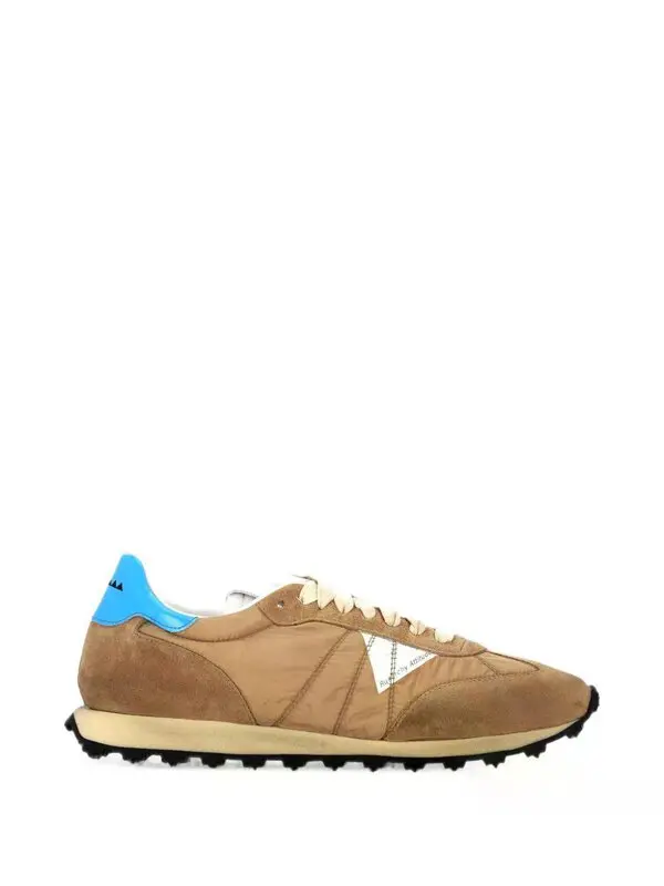 RUN OF Suede Panelled Sneakers