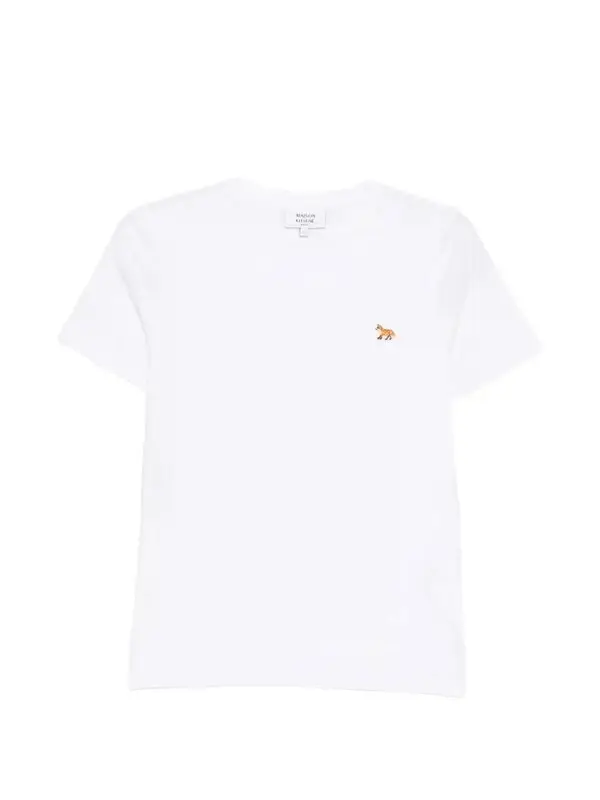 Maison Kitsuné Fox-patch T-shirt