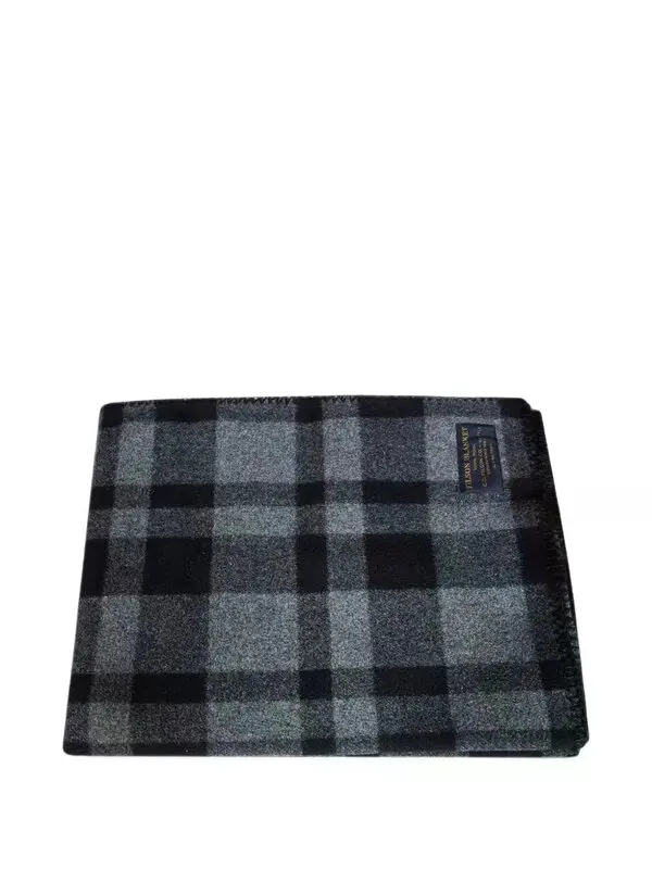 Filson Mackinaw Checked Wool Blanket - Grey