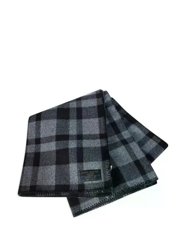 Filson Mackinaw Checked Wool Blanket