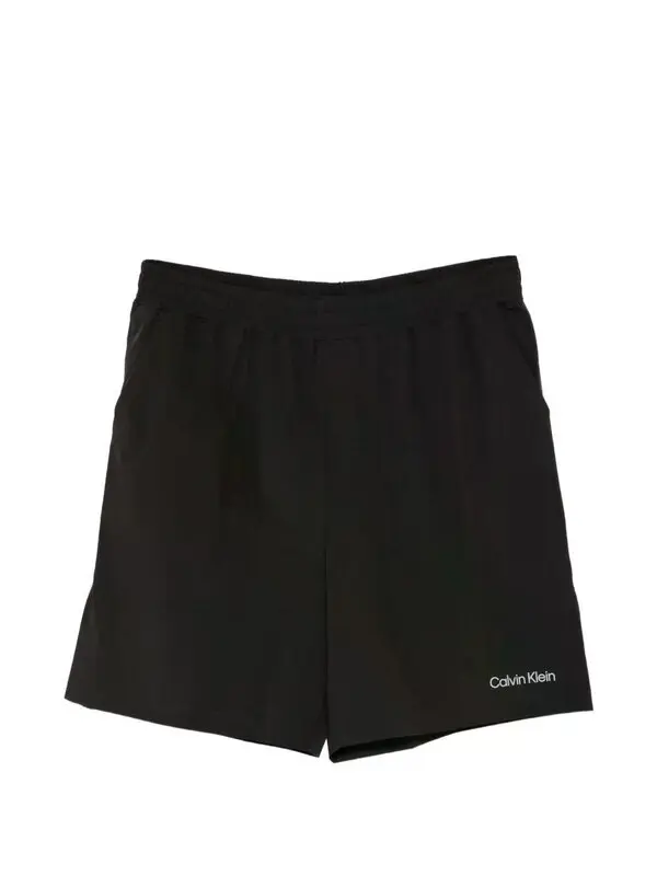 Calvin Klein Print Performance Shorts - Black