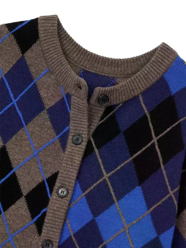 STUDIO TOMBOY Argyle Cardigan