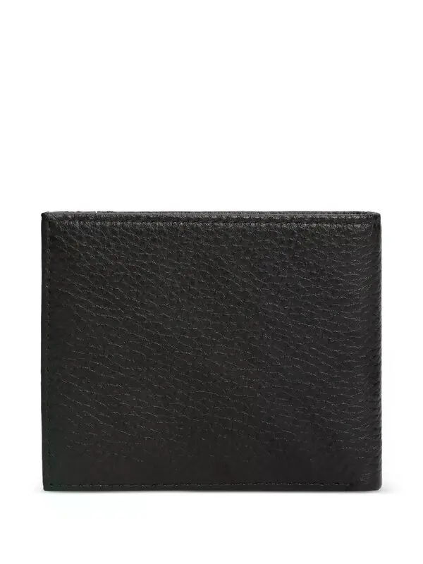 Tommy Hilfiger Leather Bi-fold Wallet - Black