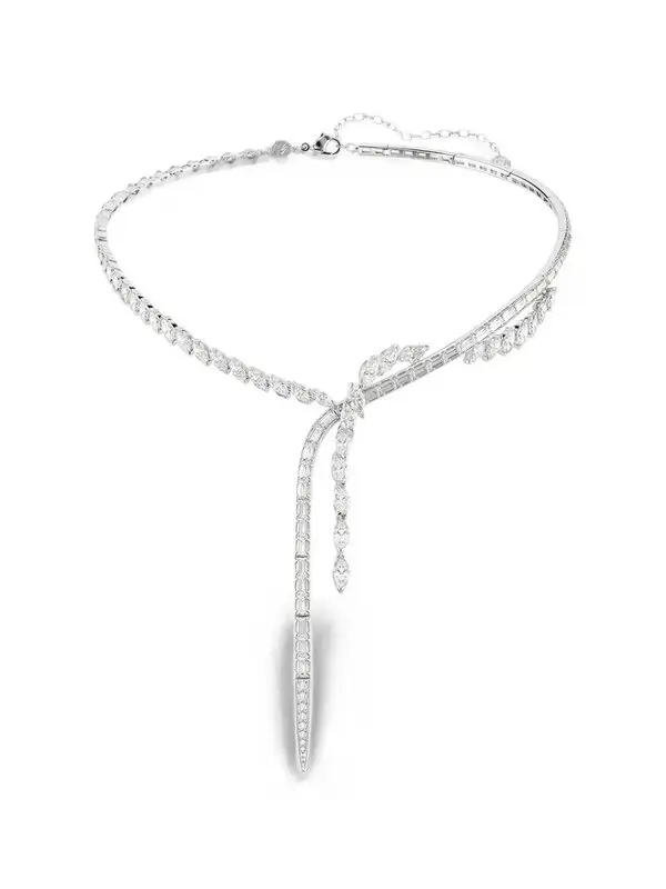 SWAROVSKI Y Mesmera Crystal-embellished Wrap Necklace