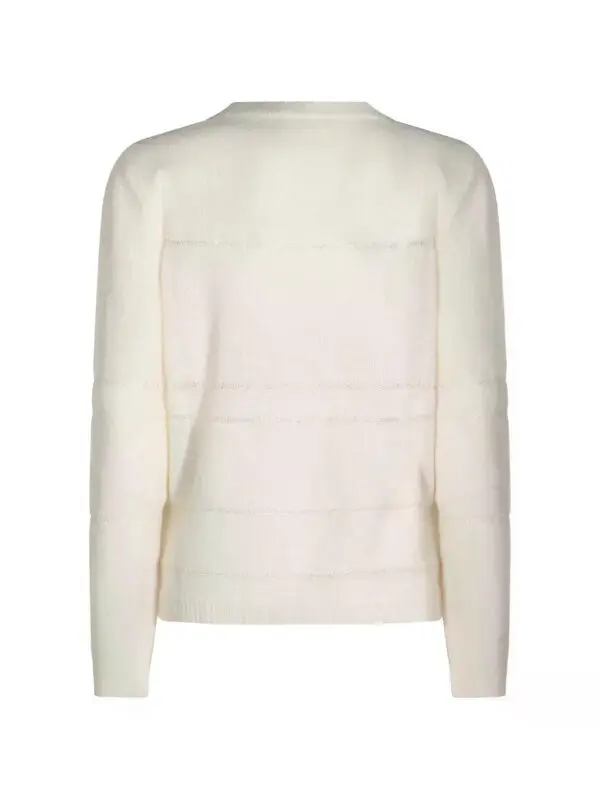 Fabiana Filippi Sequin-embellished Striped Sweater