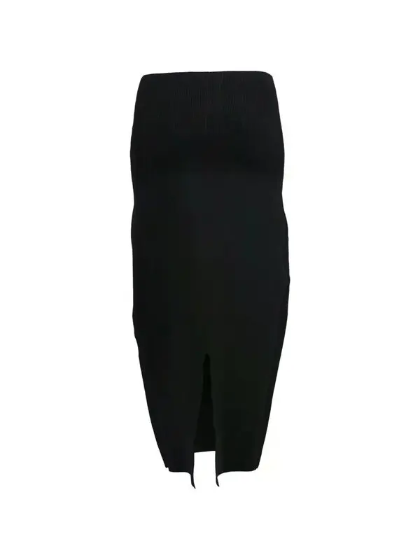 Victoria Beckham 2020s Body Knit Midi Skirt