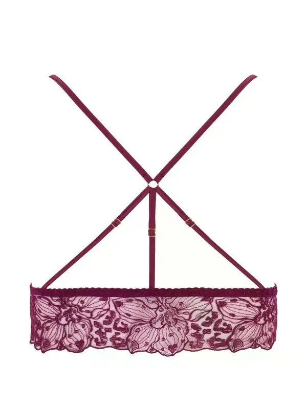 FLEUR OF ENGLAND Floral-lace Bra