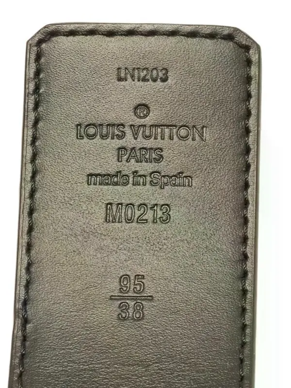 LOUIS VUITTON 2023 Logo-plaque Reversible Belt