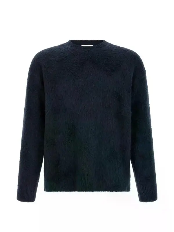 ROBERTO COLLINA Gauze-finish Crew-neck Sweater