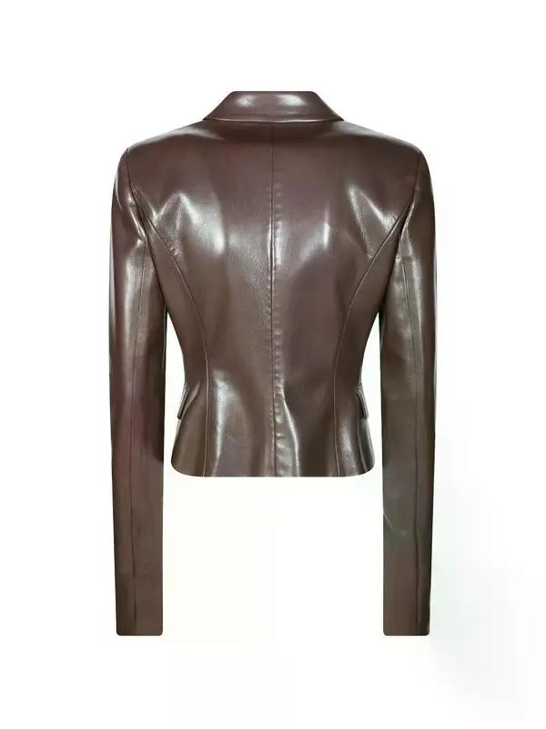 Andamane Zefira Faux-leather Blazer