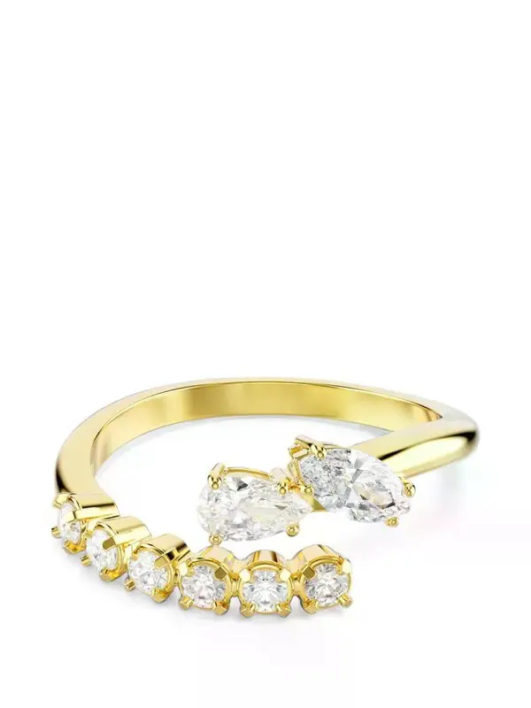 SWAROVSKI Mesmera Crystal-embellished Wrap Ring - Gold