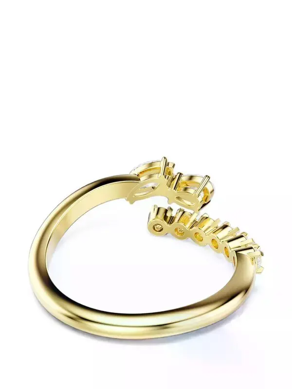 SWAROVSKI Mesmera Crystal-embellished Wrap Ring