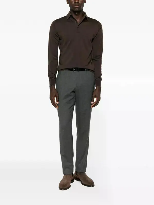 FILIPPO DE LAURENTIIS Long-sleeve Polo Shirt