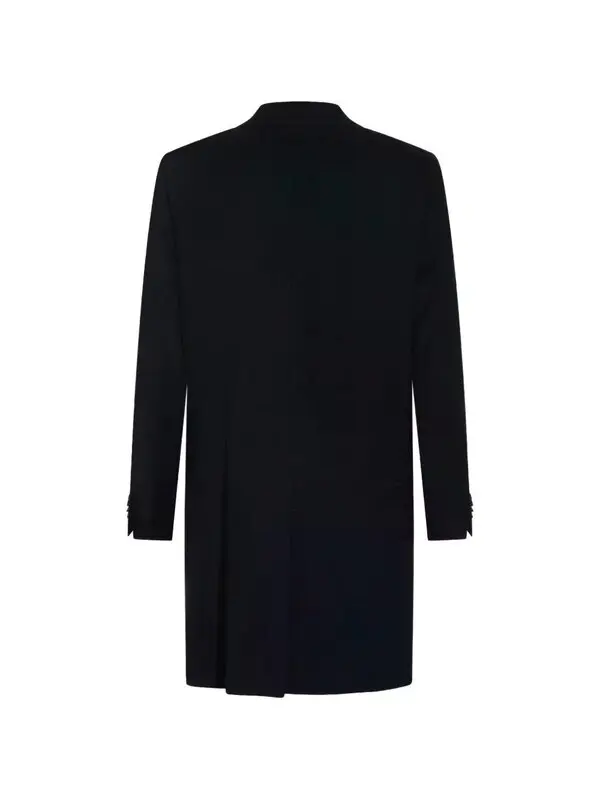 Canali Double-breasted Peak-lapels Coat