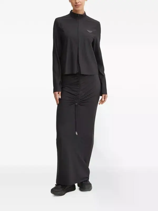 SPORTALM Maxi Ruched Drawstring Skirt