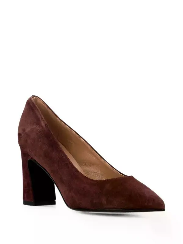Status Pointed-toe Block-heel Pumps