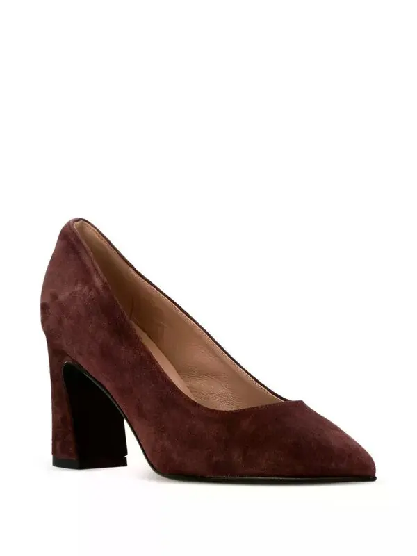 Status Pointed-toe Block-heel Pumps