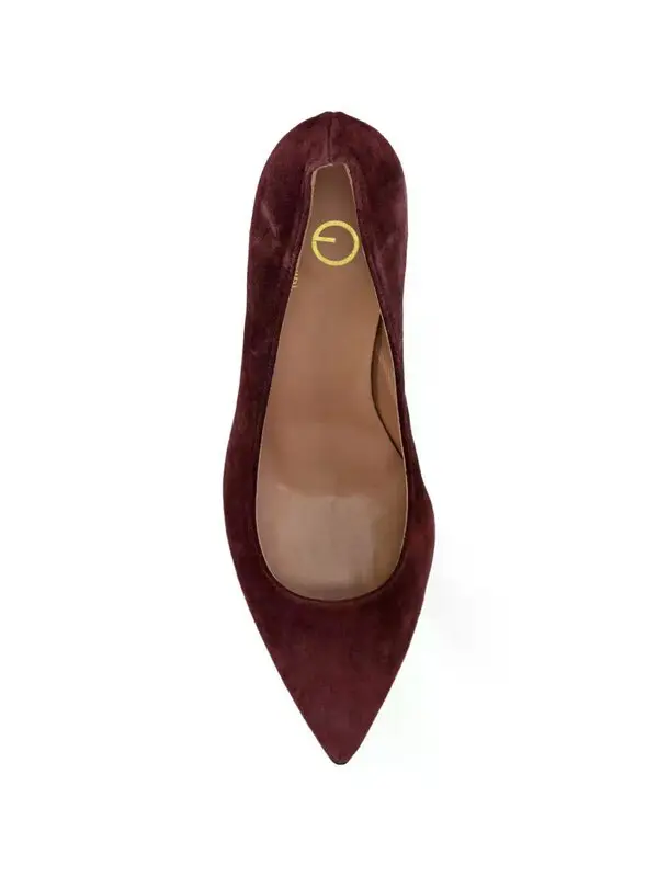 Status Pointed-toe Block-heel Pumps