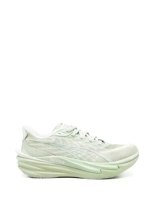 PUMA Nitro Panelled Mesh Sneakers - Green